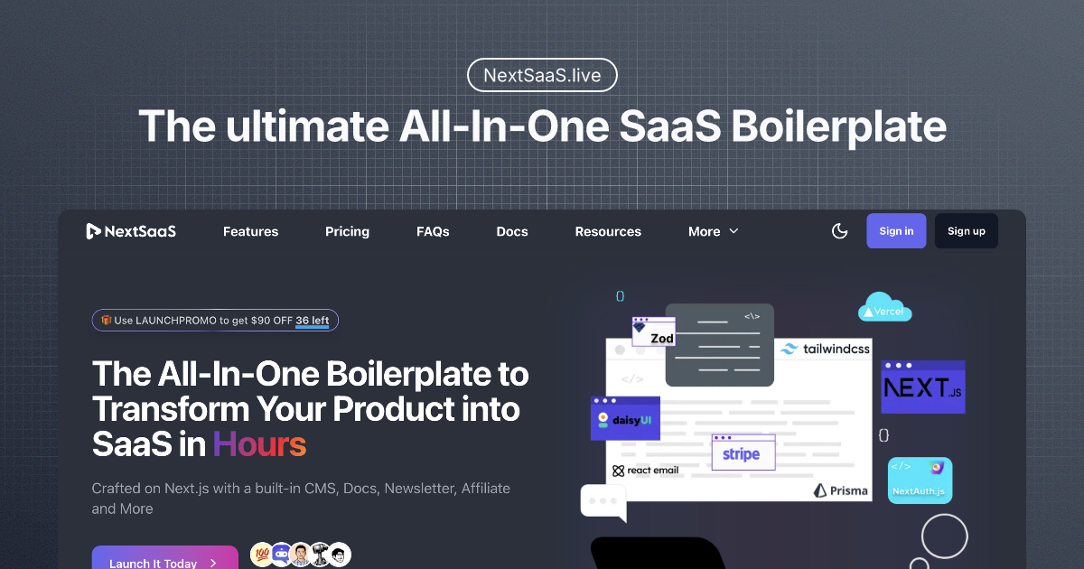 NextSaaS - Elevate Your Product to SaaS in Hours!